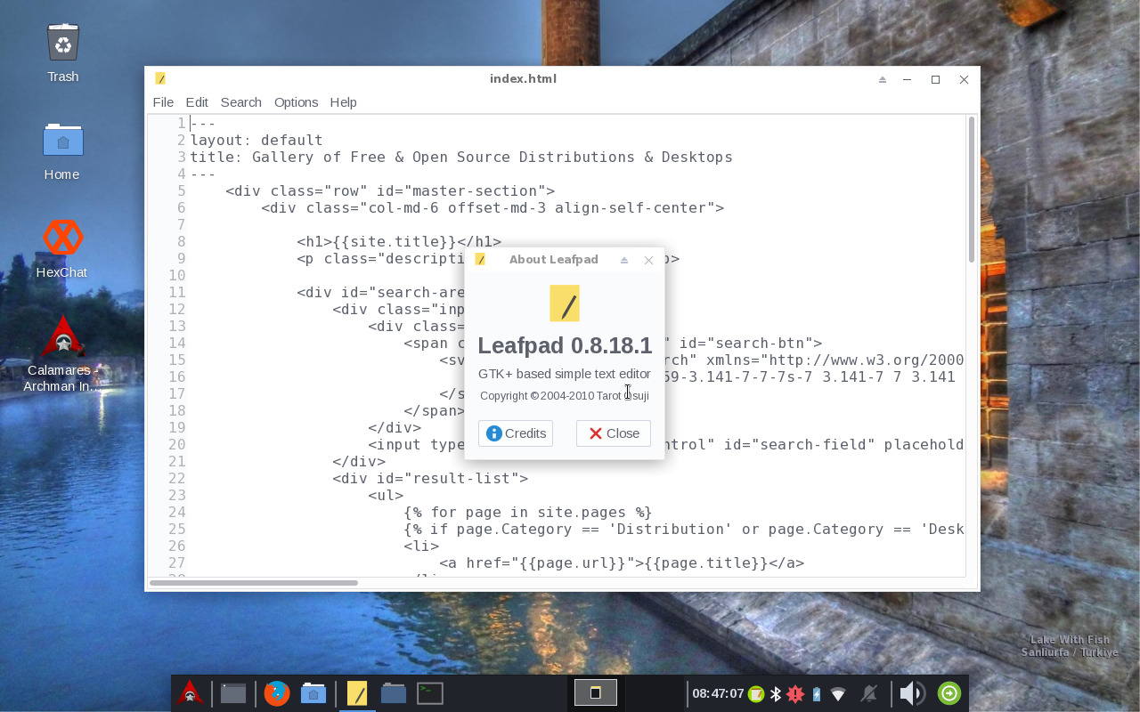 Archman 2019.09 Xfce released, see screenshots | OpenSourceFeed