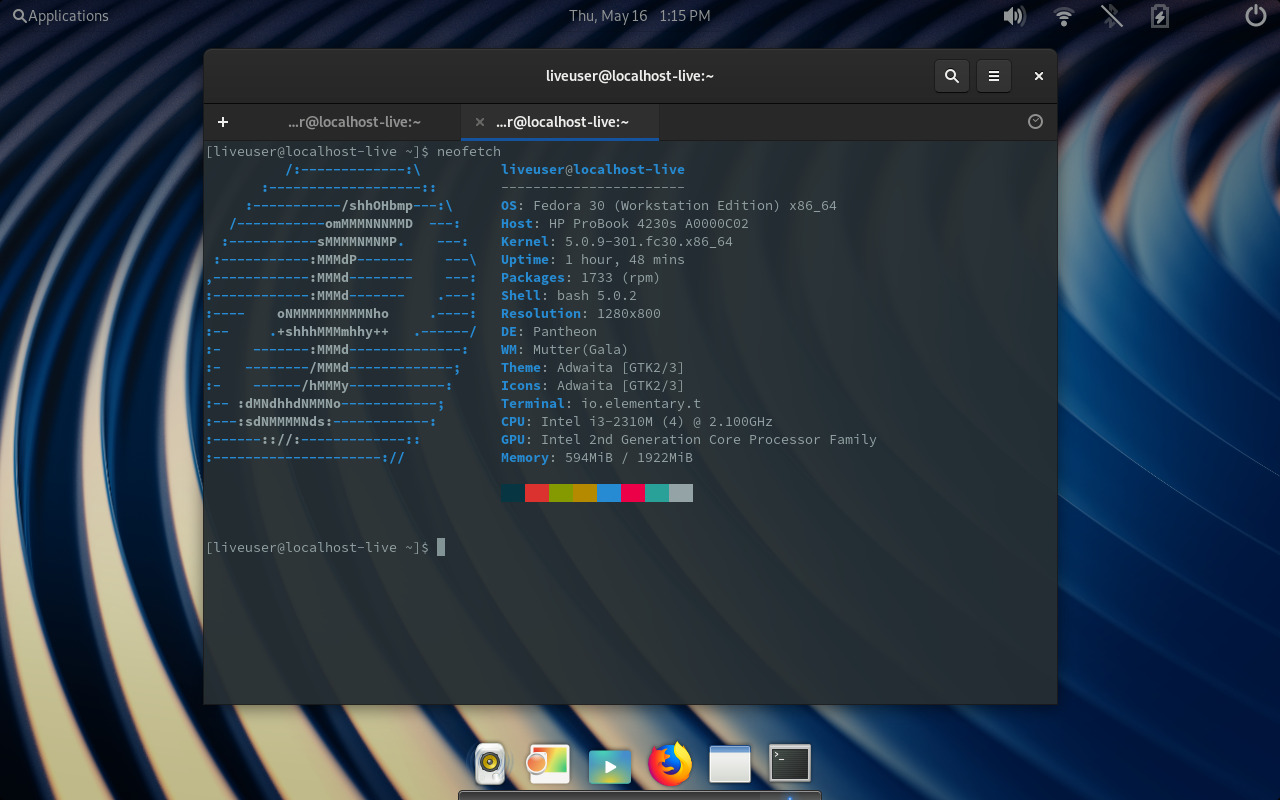 Fedora 30 Workstation with Pantheon Shell | OpenSourceFeed