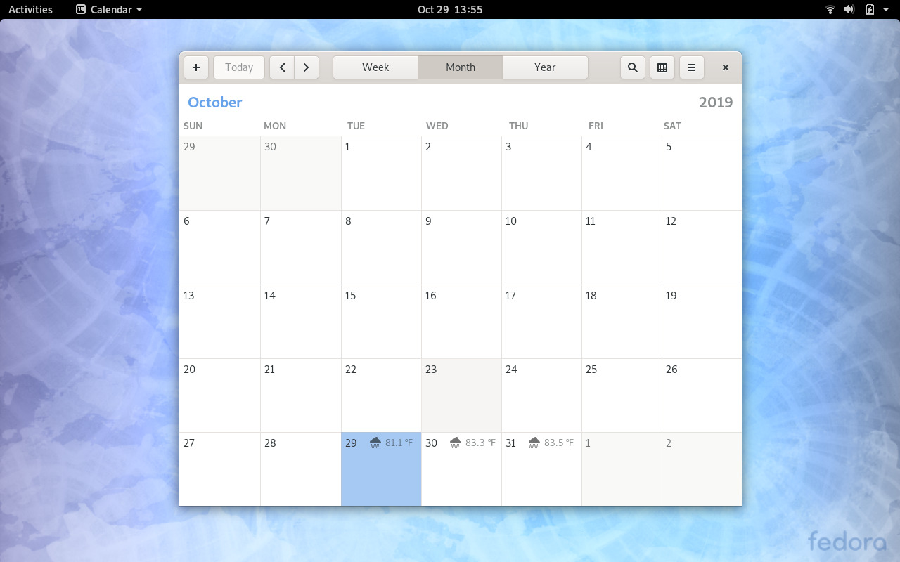 Fedora 31 officially released, see screenshots | OpenSourceFeed