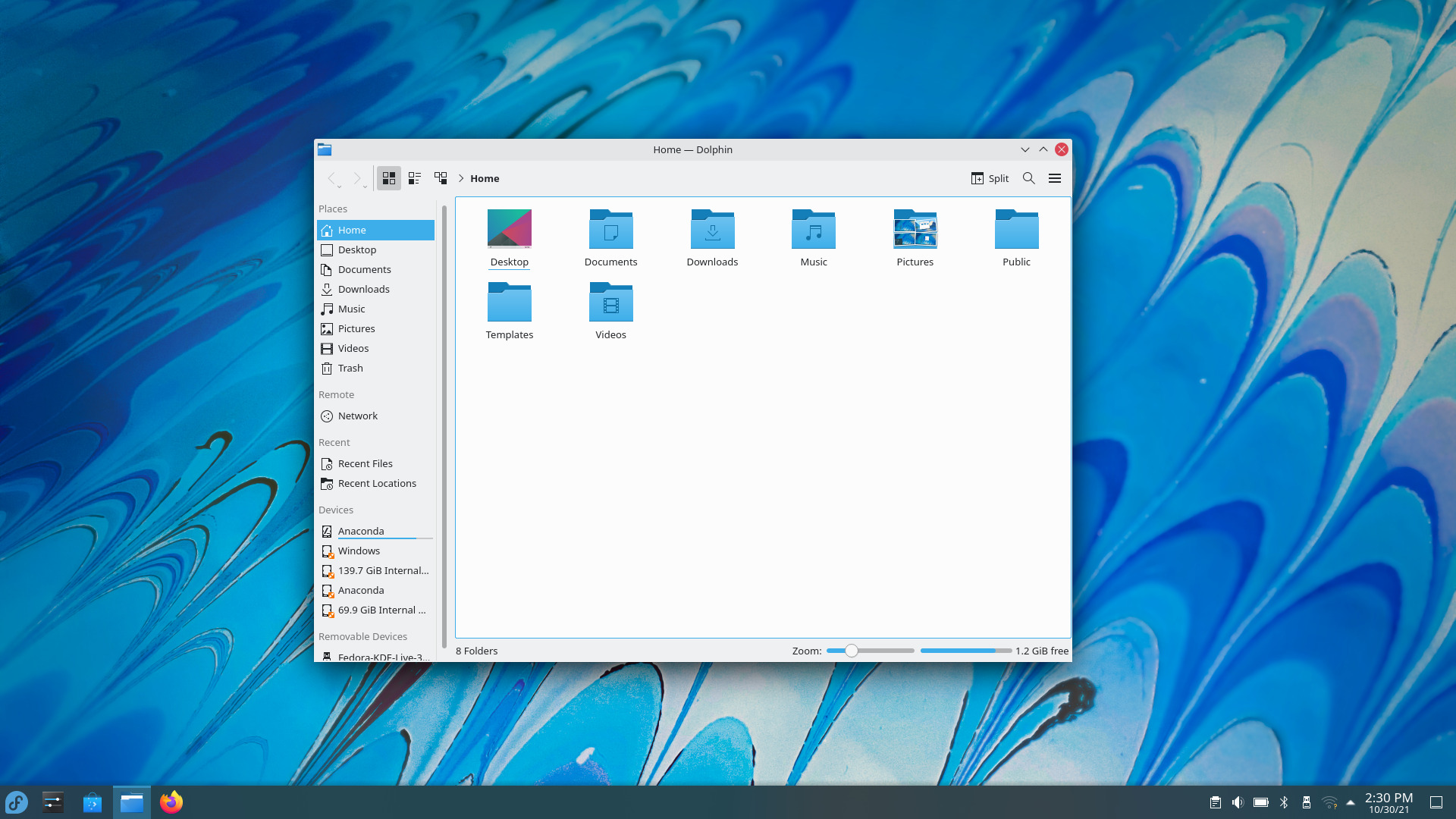 Fedora 35 KDE Plasma Spin - Screenshots & preview video | OpenSourceFeed