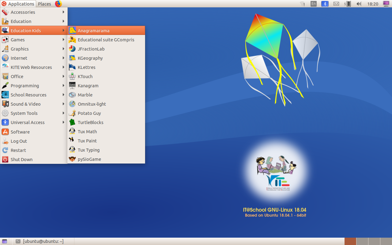 IT@School GNU/Linux 18.04 - Kerala model of open source education ...