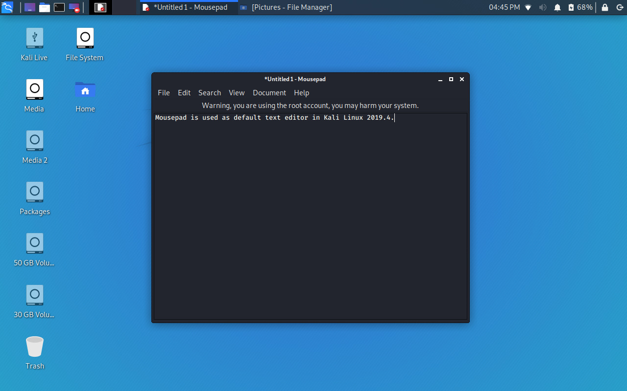 Kali Linux 2019.4 brings Major revamp to UI with Xfce and redesigned ...
