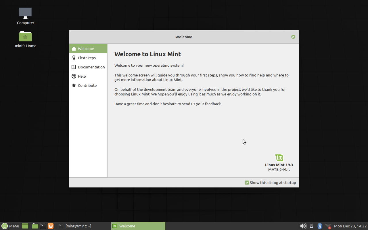 Linux Mint 19.3 Tricia MATE Edition screenshots | OpenSourceFeed