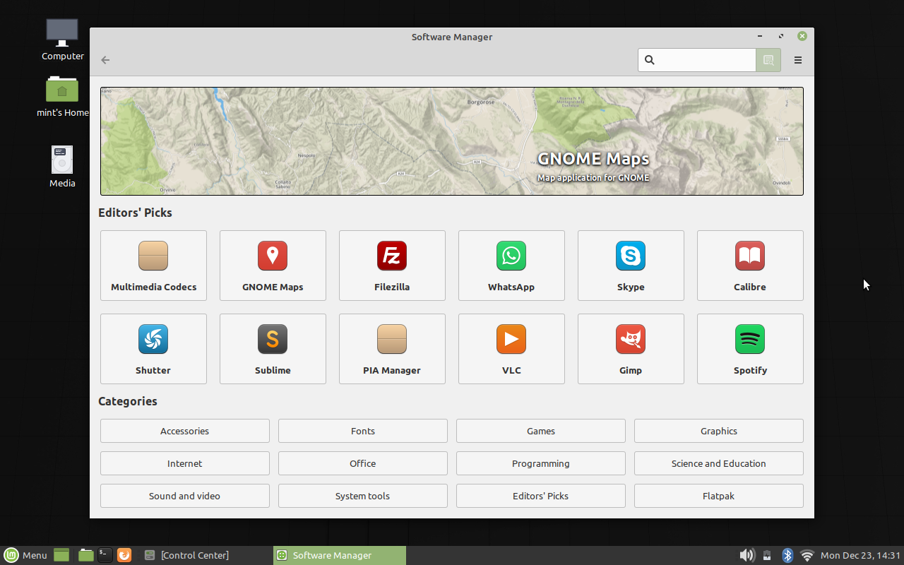 Linux Mint 19.3 Tricia MATE Edition screenshots | OpenSourceFeed
