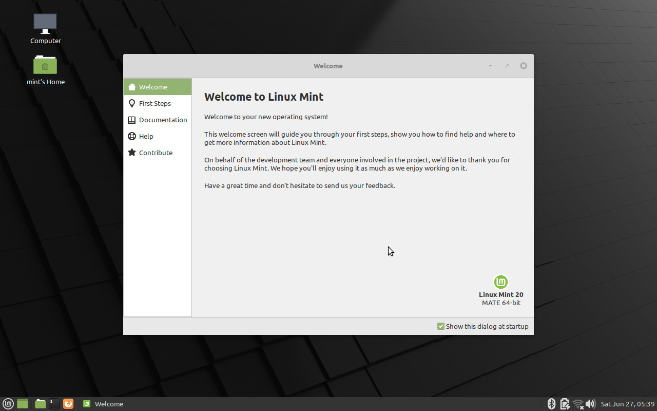 Linux Mint 20 Ulyana MATE Edition screenshots | OpenSourceFeed