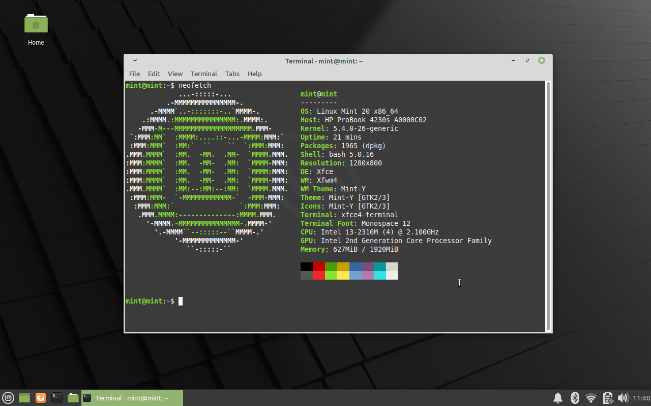 Linux Mint 20 Ulyana Xfce Edition screenshots | OpenSourceFeed