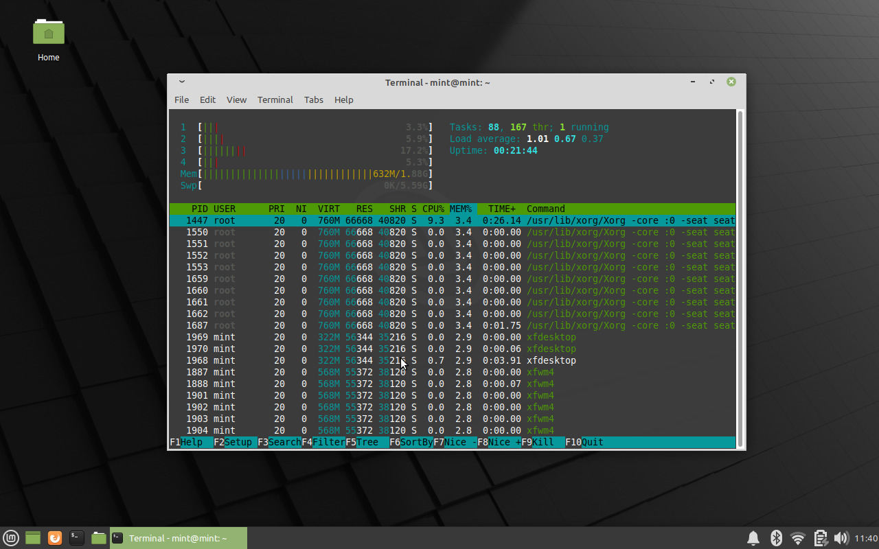 Linux Mint 20 Ulyana Xfce Edition screenshots | OpenSourceFeed