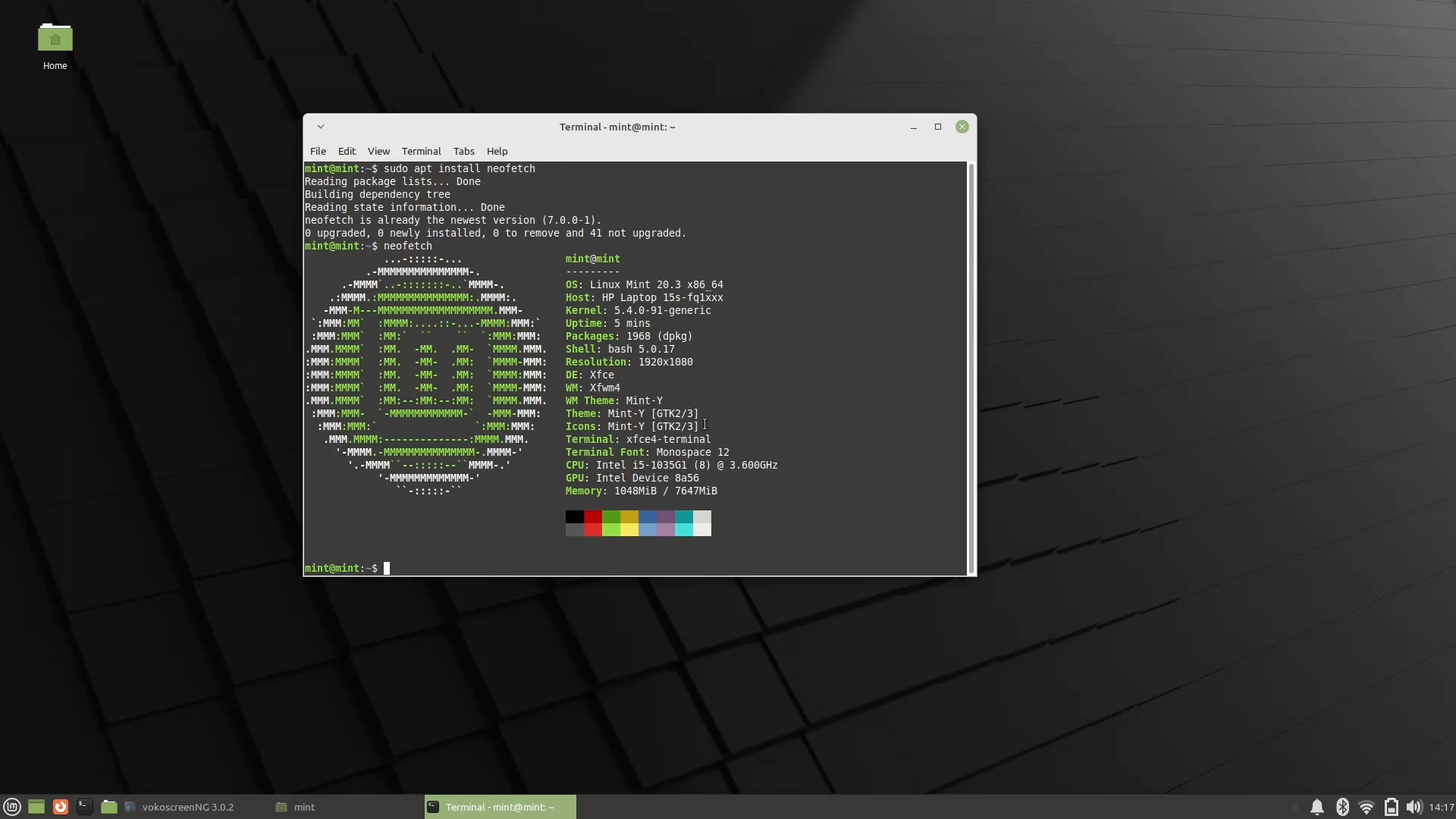 Linux Mint 20.3 Xfce screenshots | OpenSourceFeed