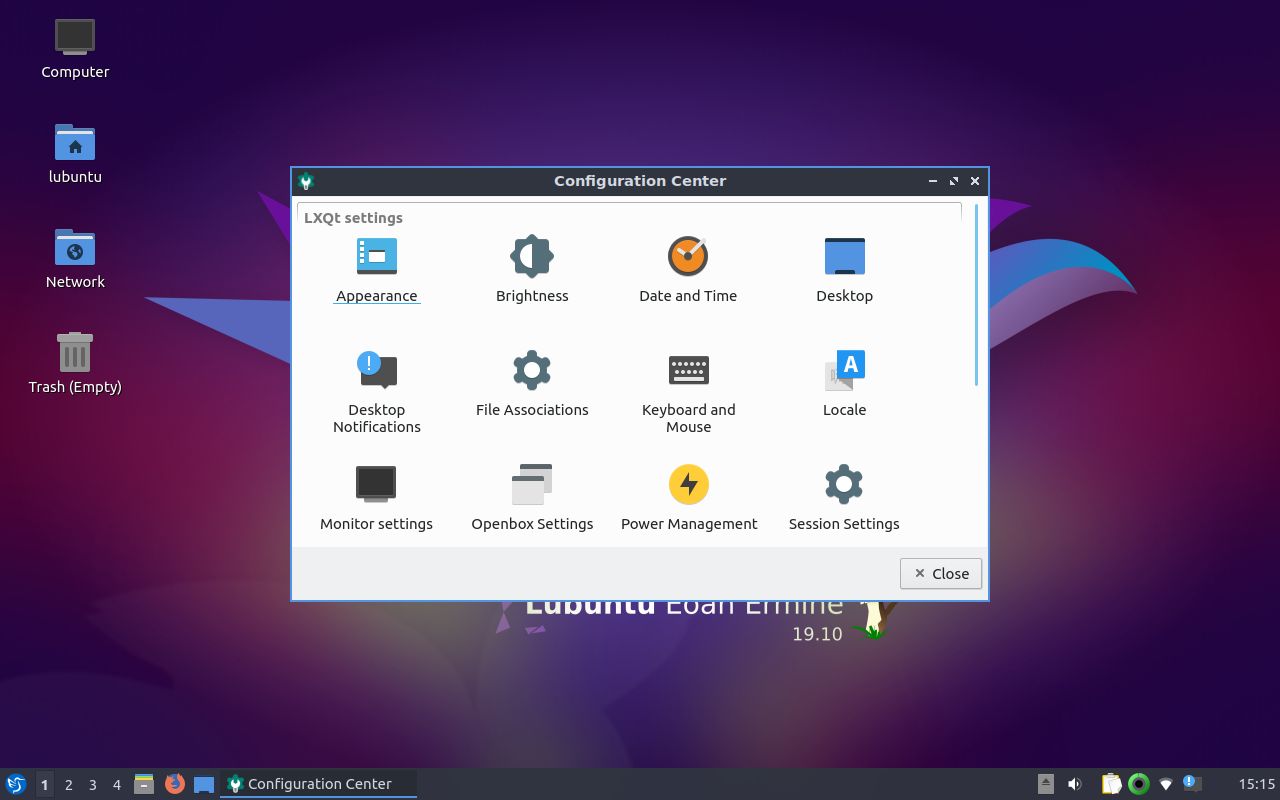 Lubuntu 19.10 Eoan Ermine screenshots | OpenSourceFeed