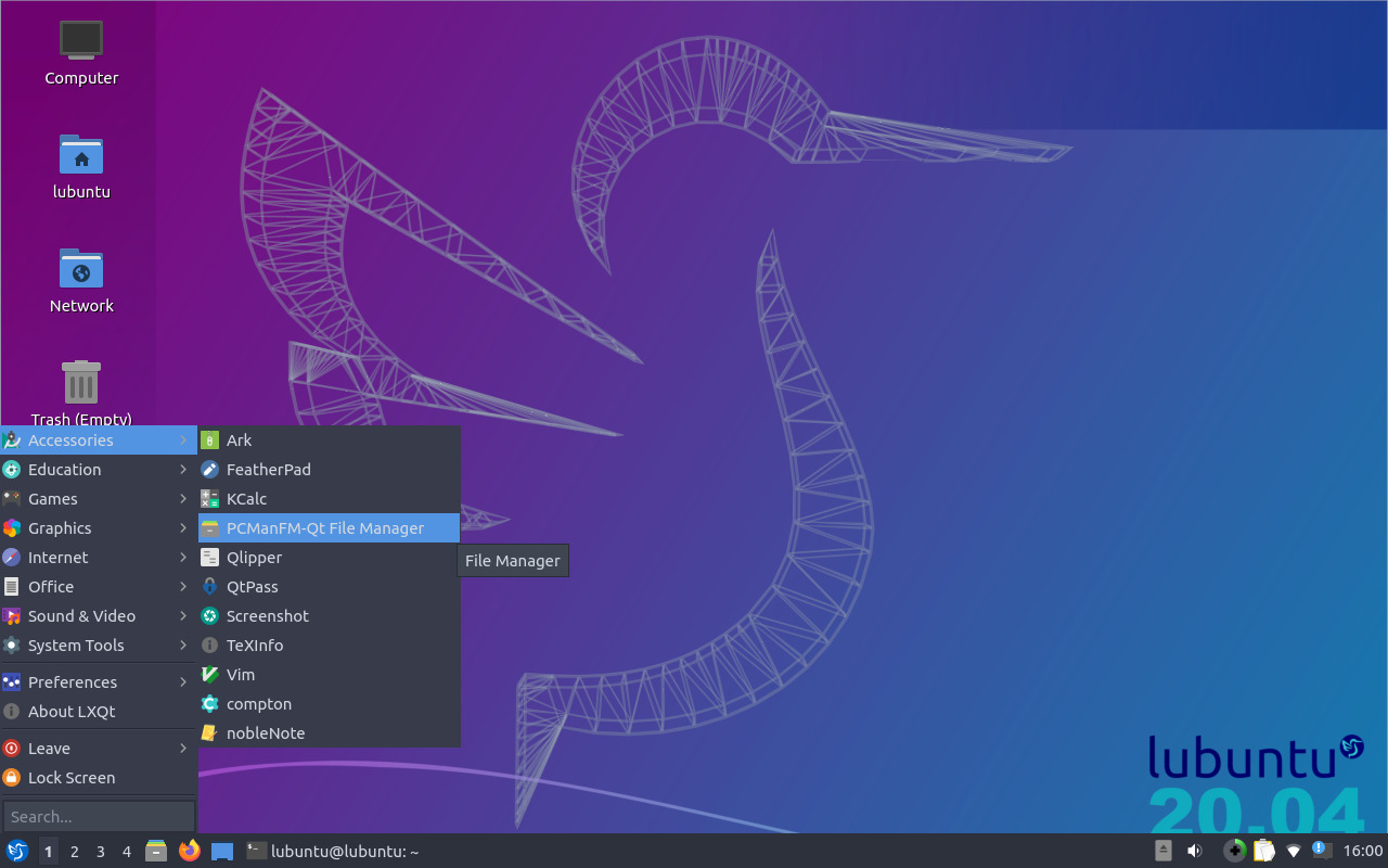 Lubuntu 20.04 Focal Fossa release & screenshots | OpenSourceFeed