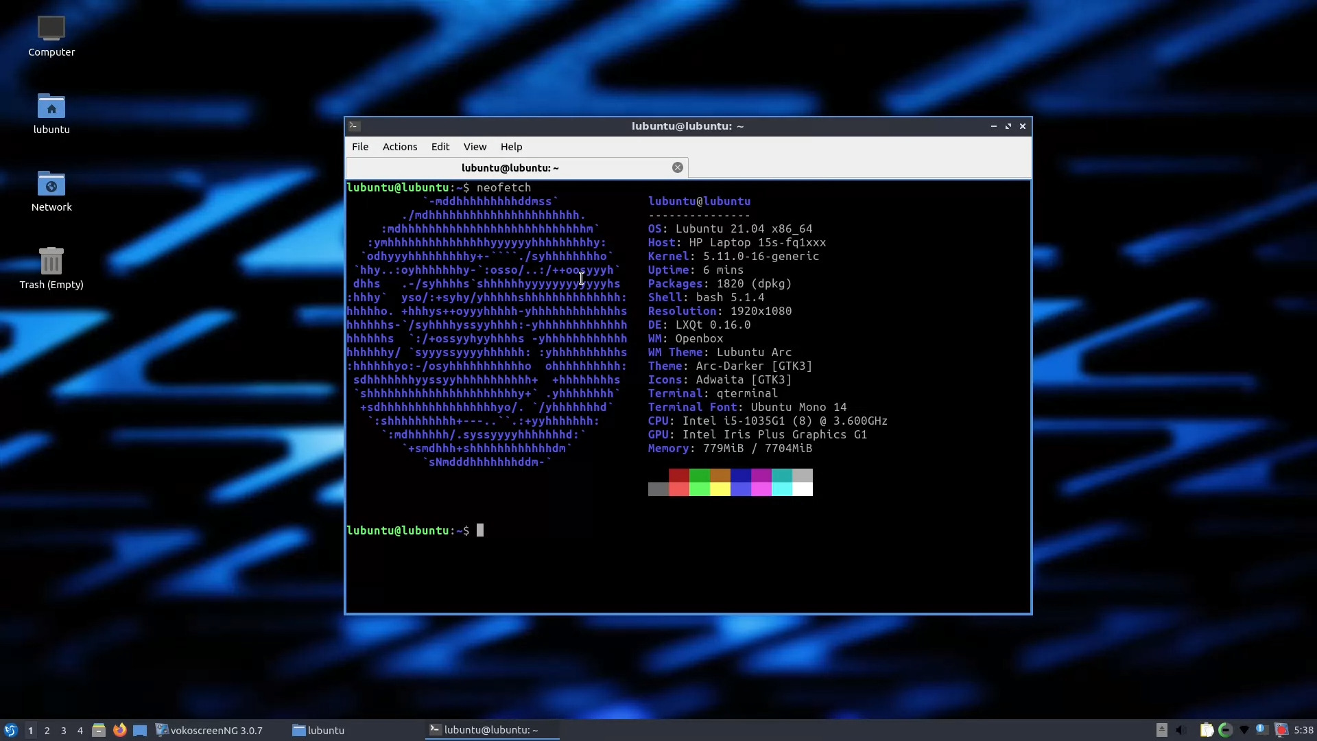 Lubuntu 21.04 Hirsute Hippo screenshots | OpenSourceFeed