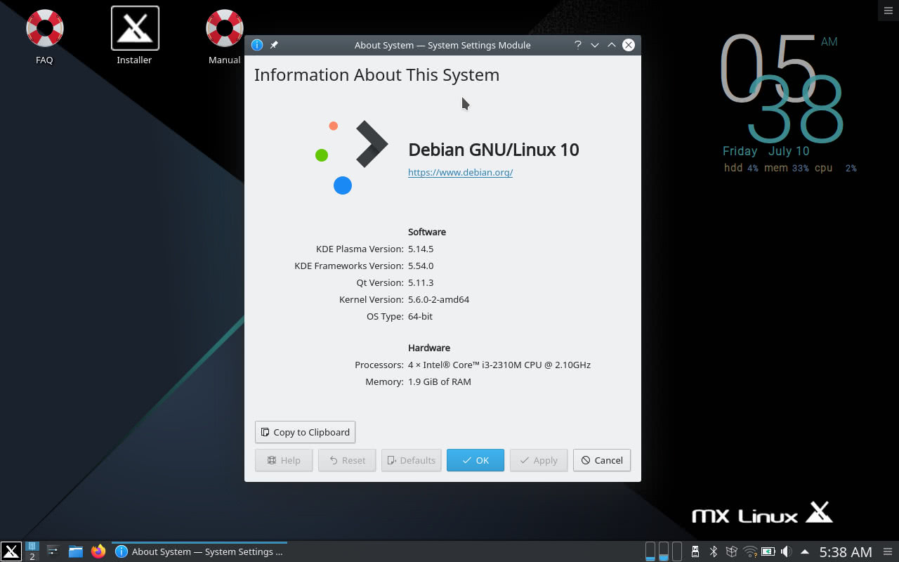 MX Linux 19.2 screenshots | OpenSourceFeed