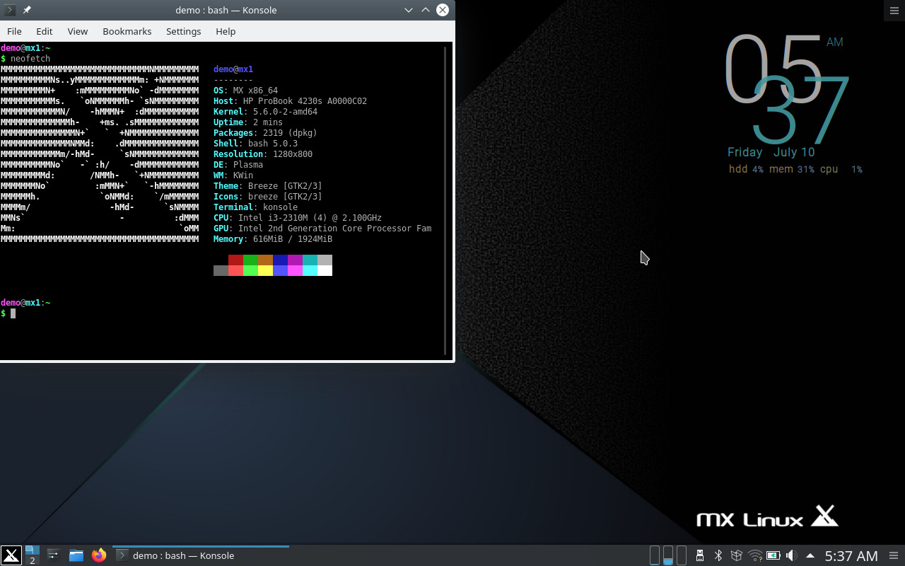 MX-19.2 KDE released; screenshots | OpenSourceFeed