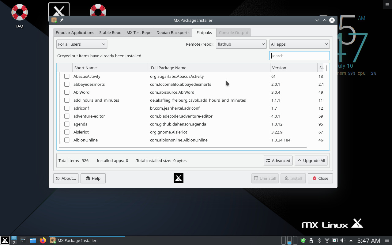 MX Linux 19.2 screenshots | OpenSourceFeed