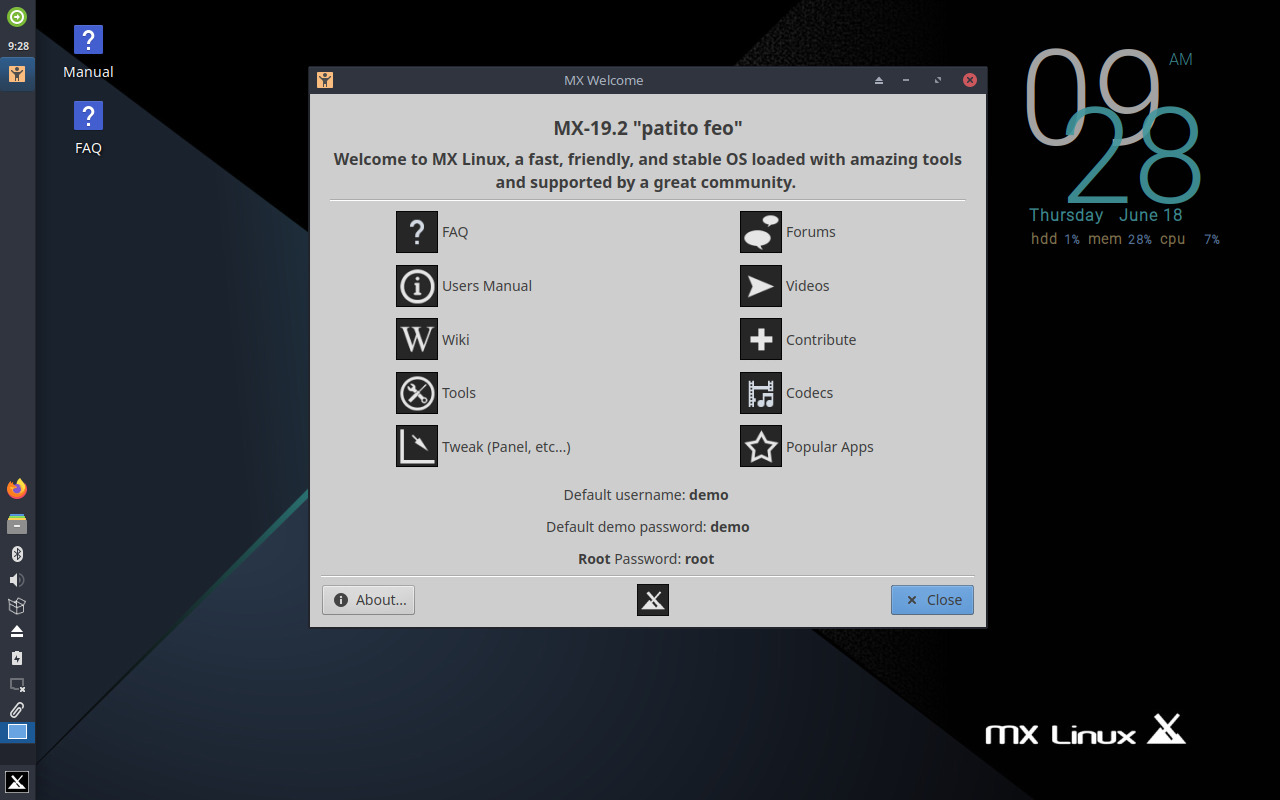 MX Linux 19.2 screenshots | OpenSourceFeed