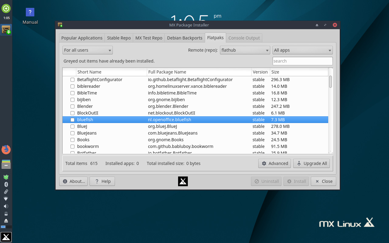 MX Linux 18.3 ISO refresh screenshots | OpenSourceFeed