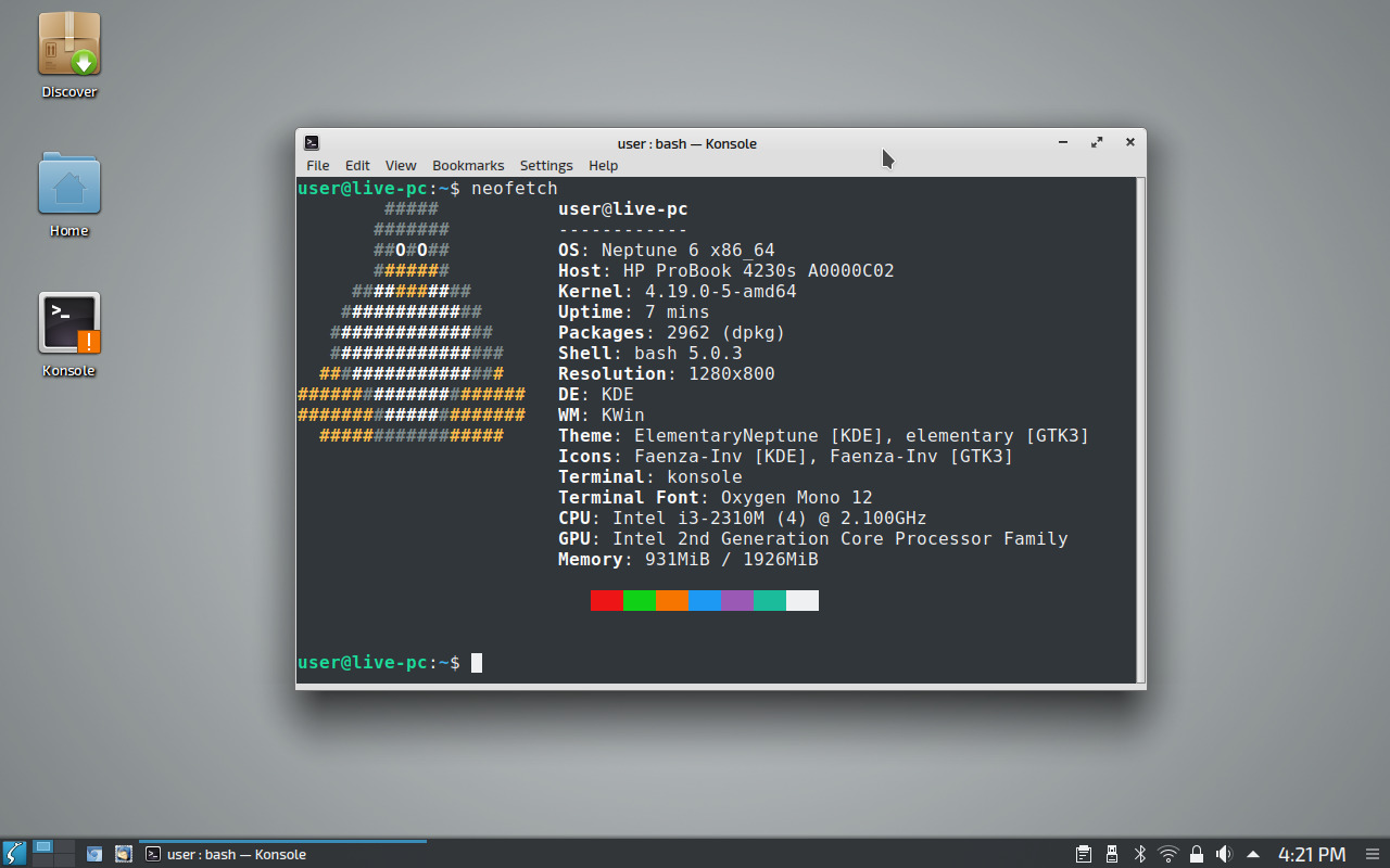 Neptune OS 6.0 released based on Debian Buster | OpenSourceFeed
