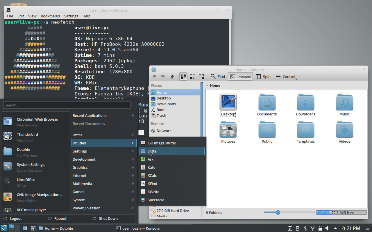 Neptune OS 6.0 released based on Debian Buster | OpenSourceFeed