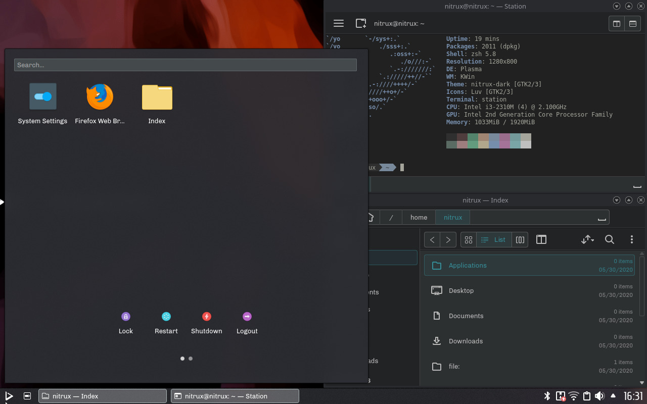 Exploring Nitrux with DistroTest | OpenSourceFeed