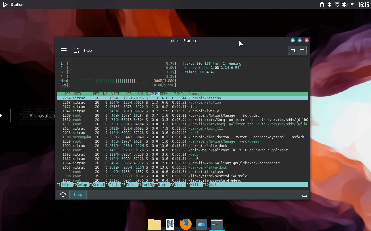 Exploring Nitrux with DistroTest | OpenSourceFeed