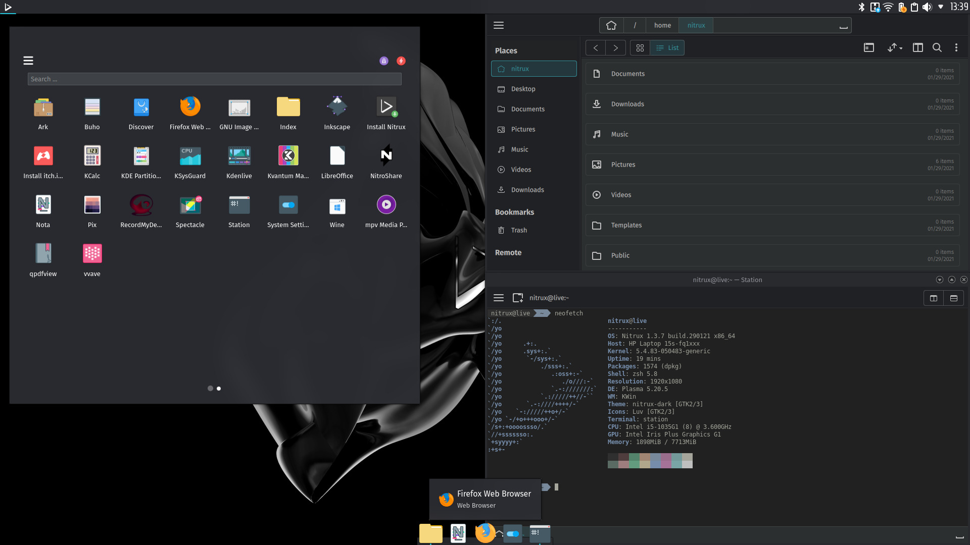 Nitrux 1.3.7 released | OpenSourceFeed