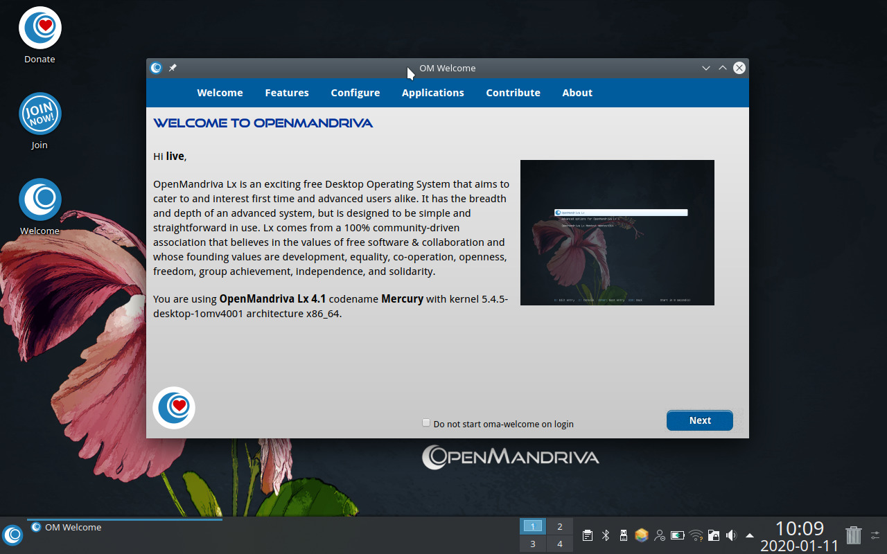 OpenMandriva Lx 4.1 released; See screenshots | OpenSourceFeed