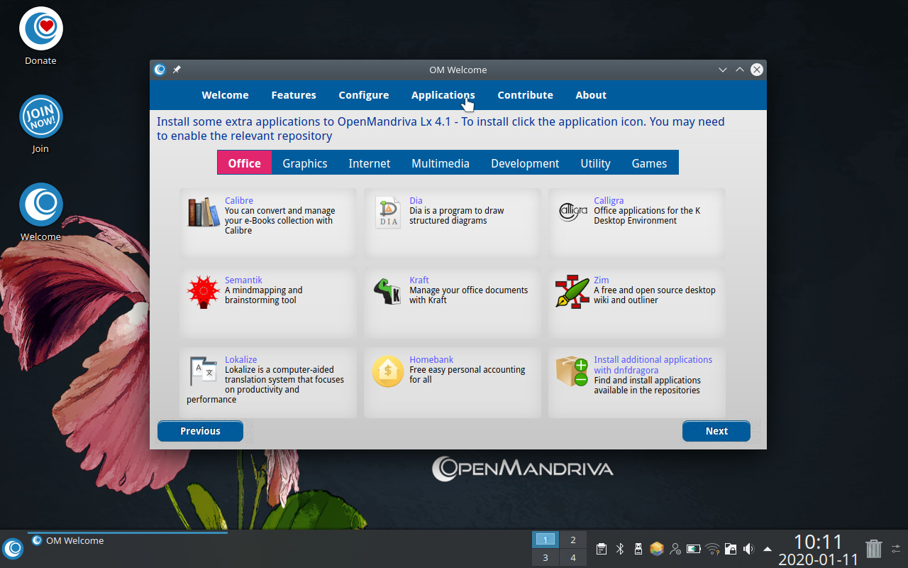 OpenMandriva Lx 4.1 released; See screenshots | OpenSourceFeed