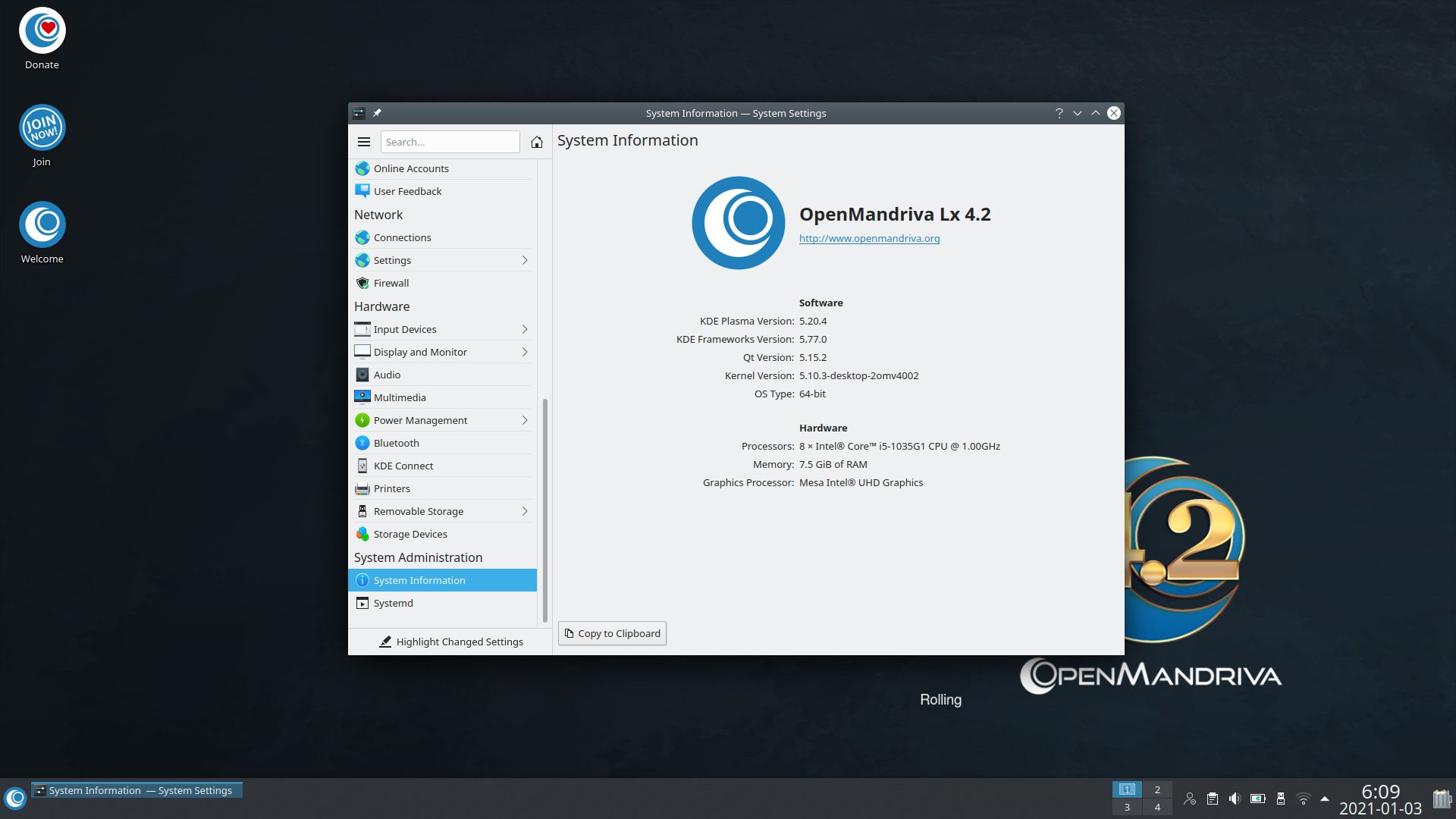 OpenMandriva Lx 4.2 Argon released | OpenSourceFeed