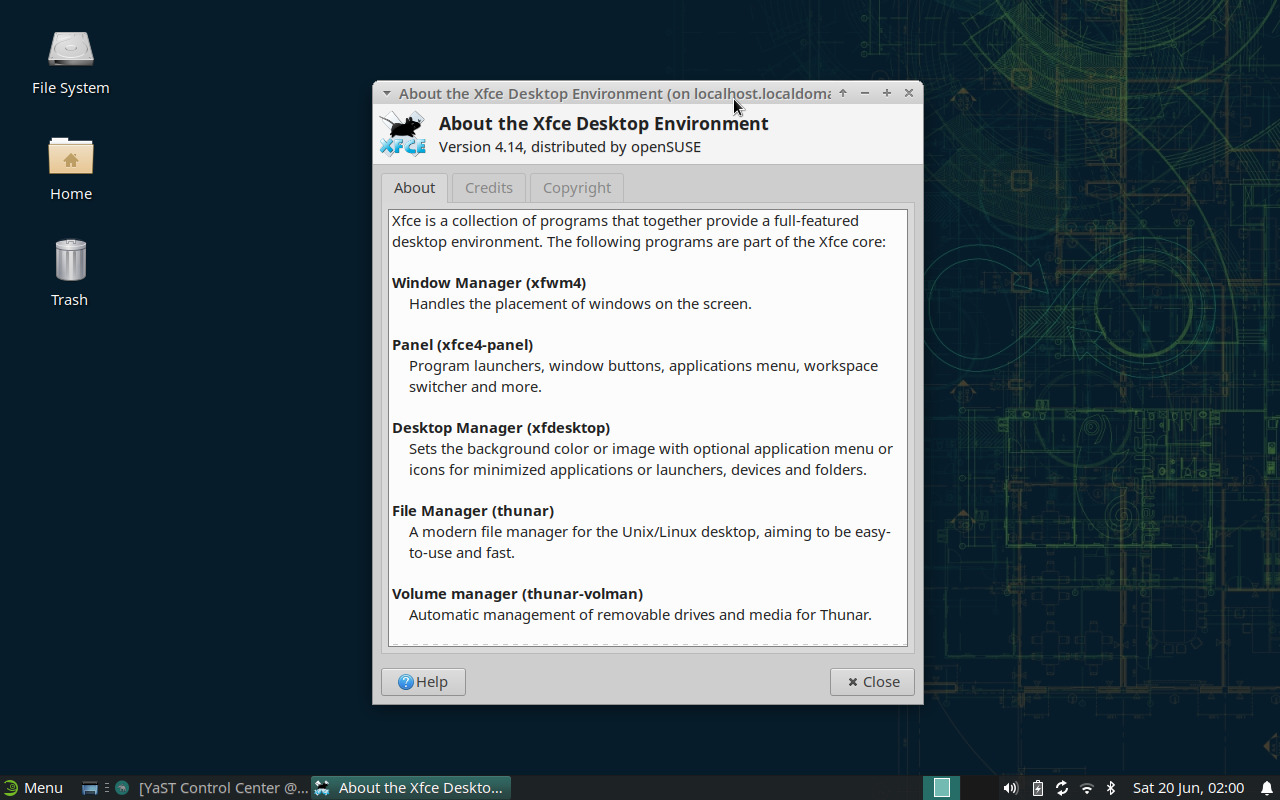 OpenSUSE Tumbleweed Xfce screenshots, pros, and cons | OpenSourceFeed