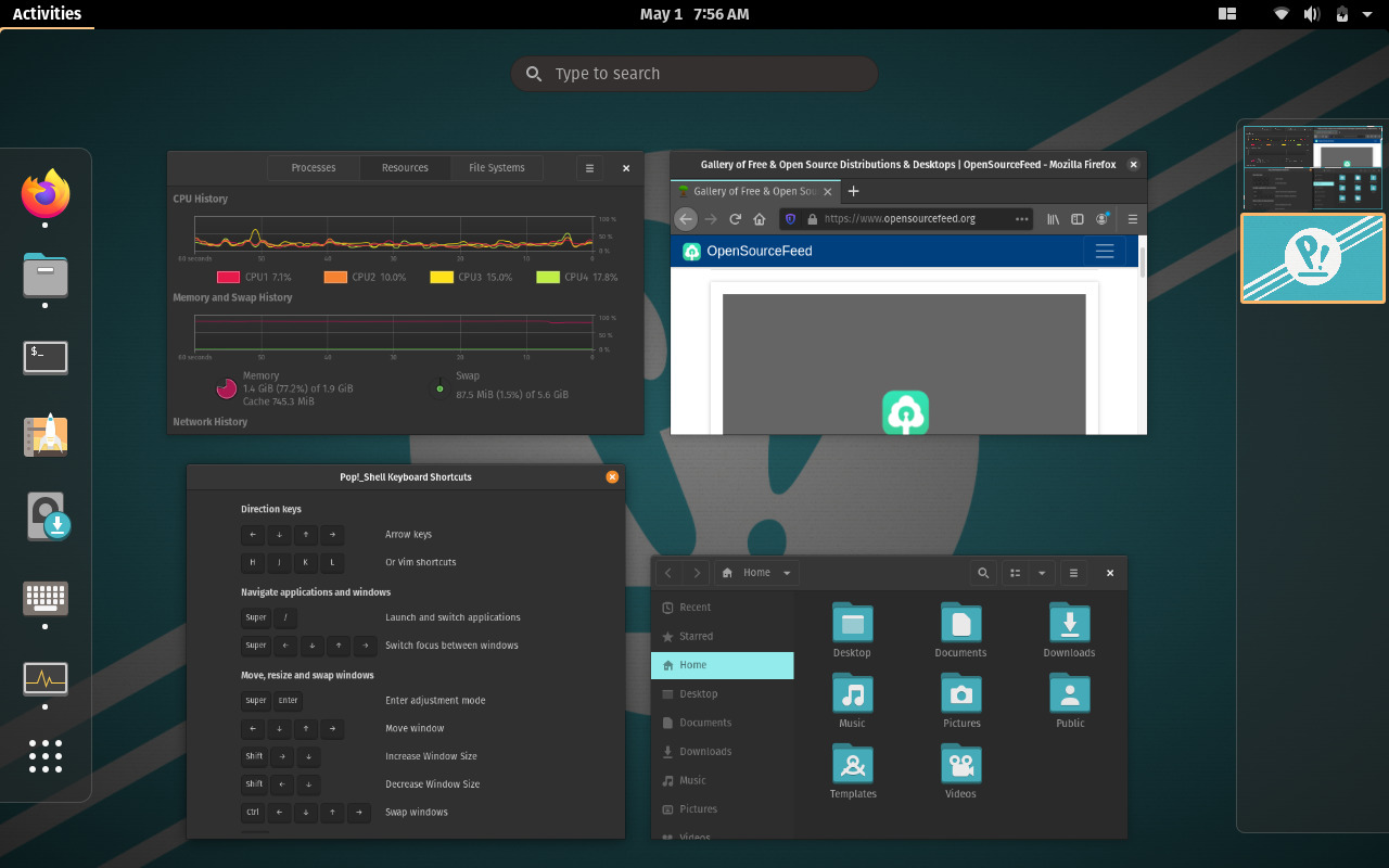 Pop!_OS 20.04 LTS released | OpenSourceFeed