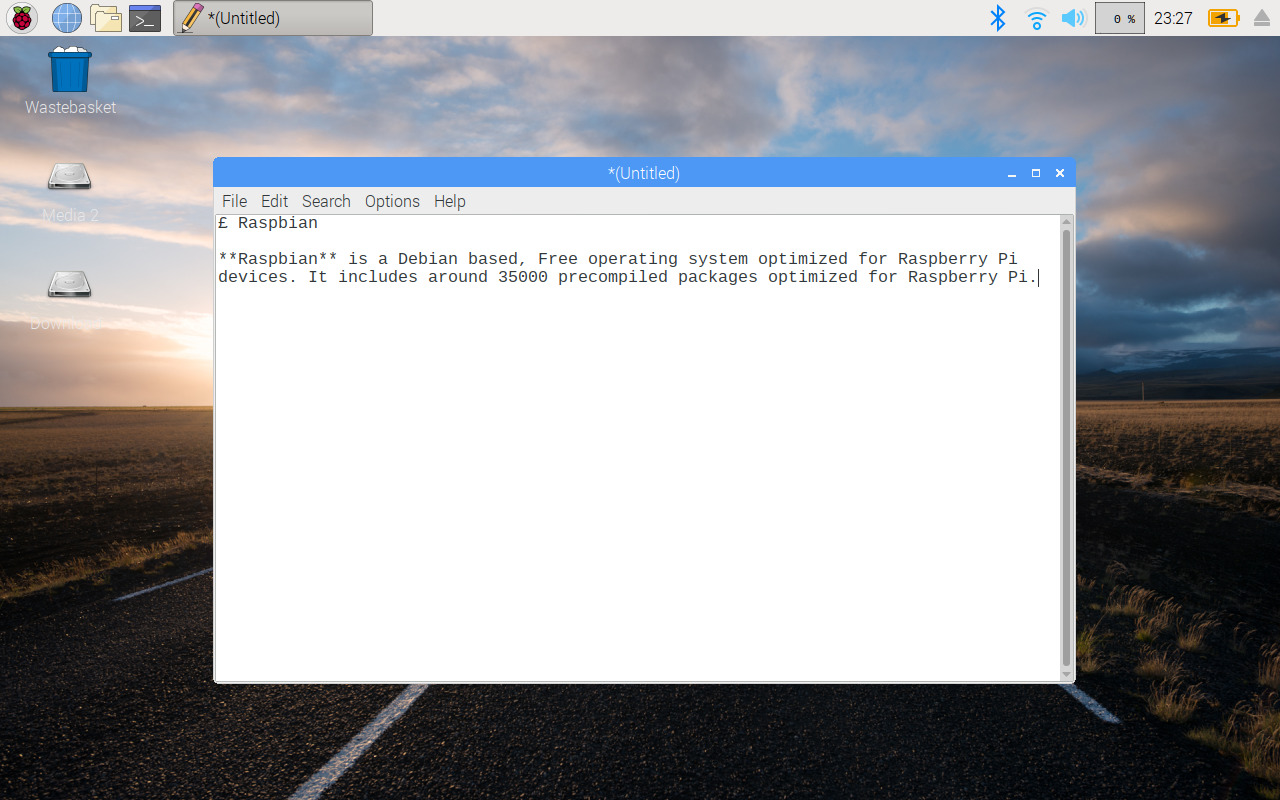 Raspbian Desktop - screenshot tour | OpenSourceFeed