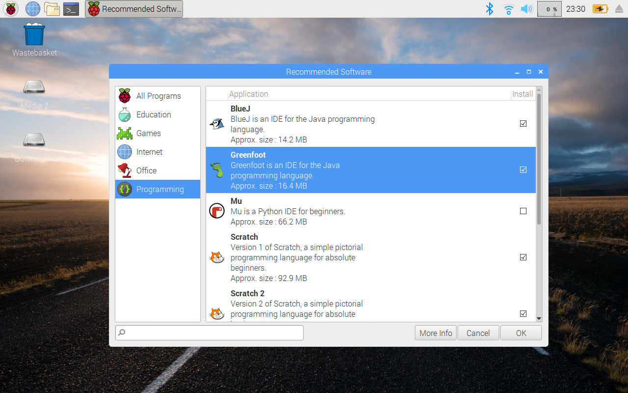 Raspbian Desktop - screenshot tour | OpenSourceFeed
