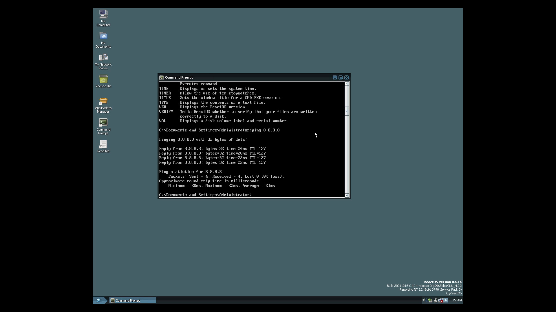ReactOS 0.4.14 released | OpenSourceFeed