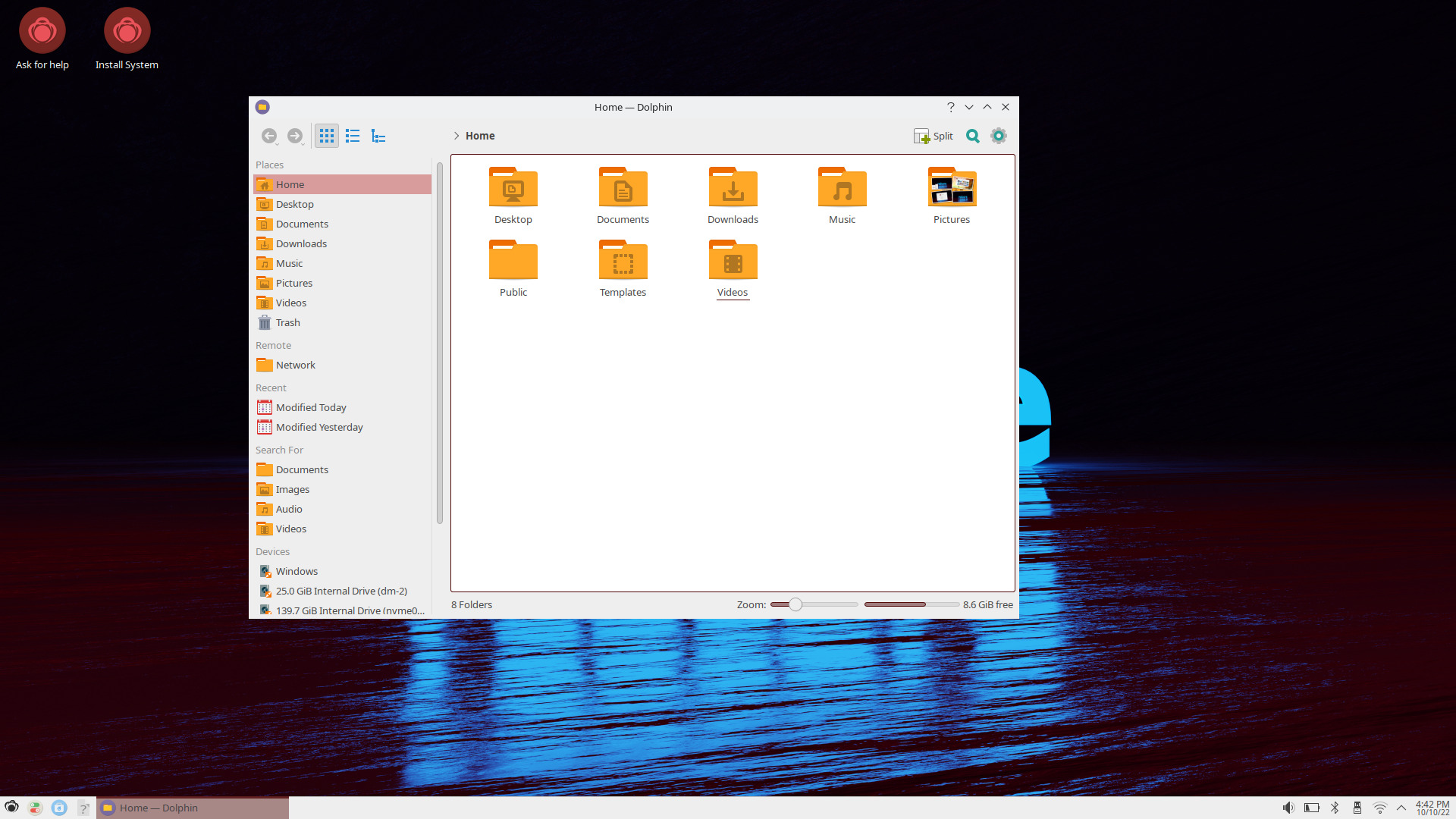 Redcore Linux Hardened 2201 Rastaban screenshots | OpenSourceFeed