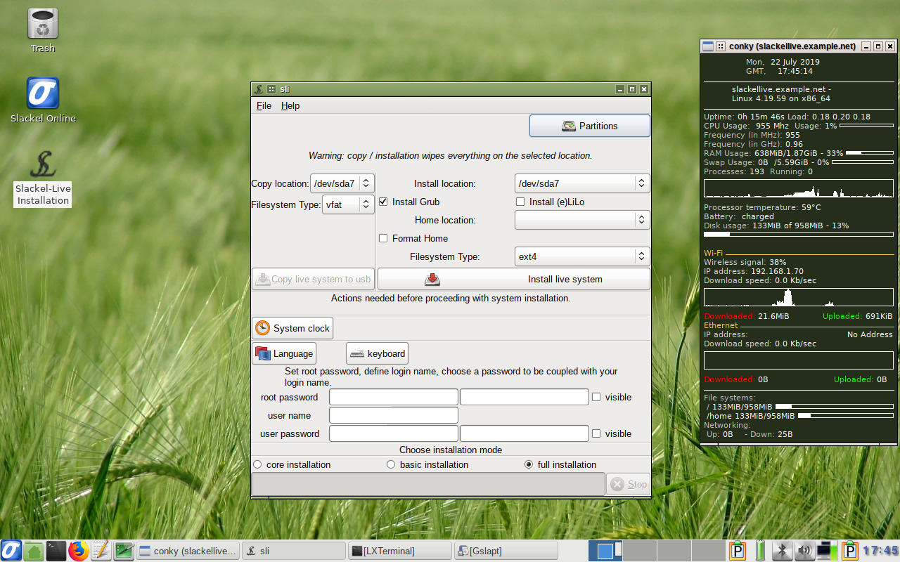 Slackel 7.2 Openbox Released, see screenshots | OpenSourceFeed