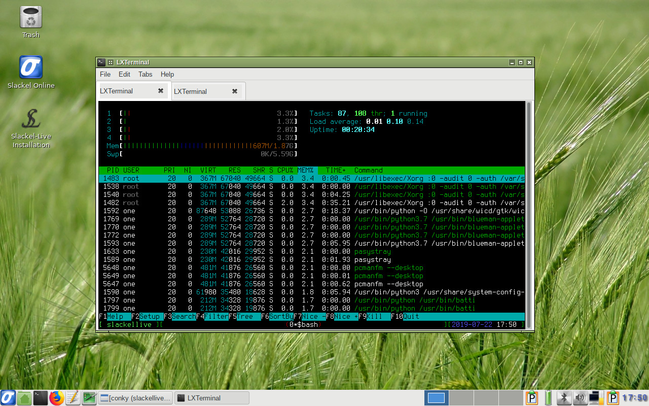 Slackel 7.2 Openbox Released, see screenshots | OpenSourceFeed
