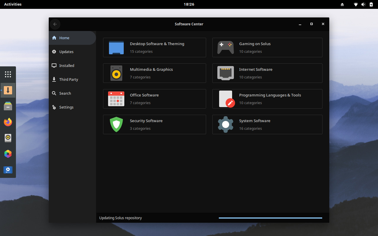 Preview of Solus 4.0 with GNOME 3.34.3 | OpenSourceFeed