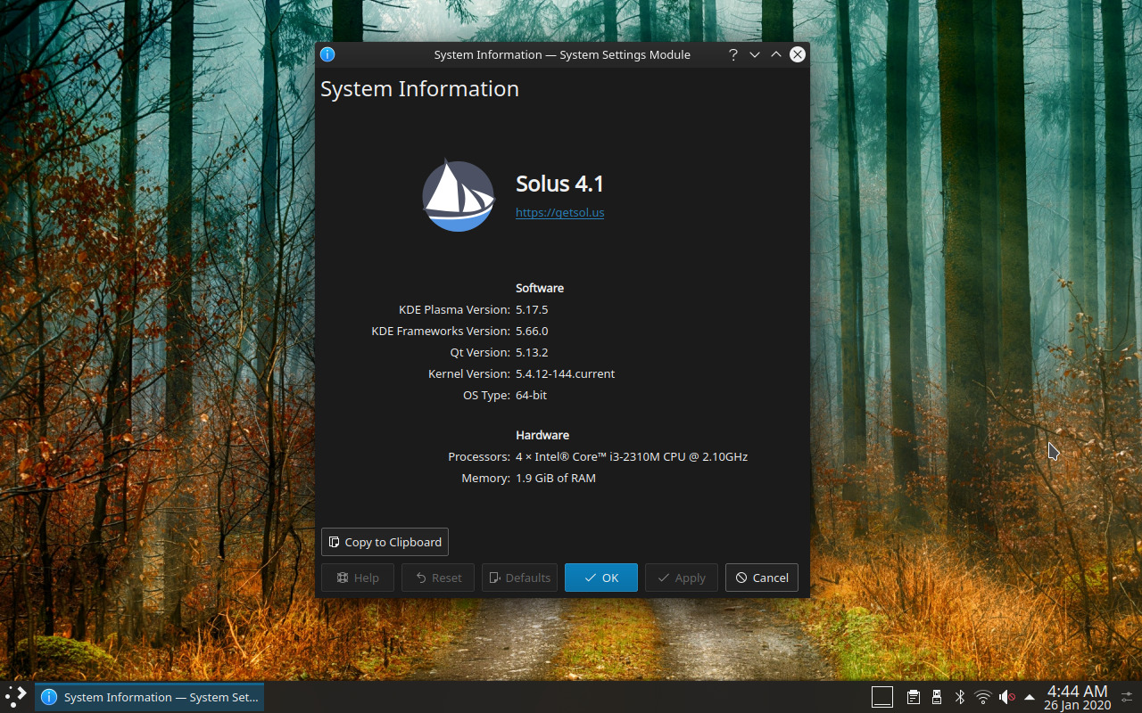 Solus 4.1 Fortitude Plasma Edition screenshots | OpenSourceFeed