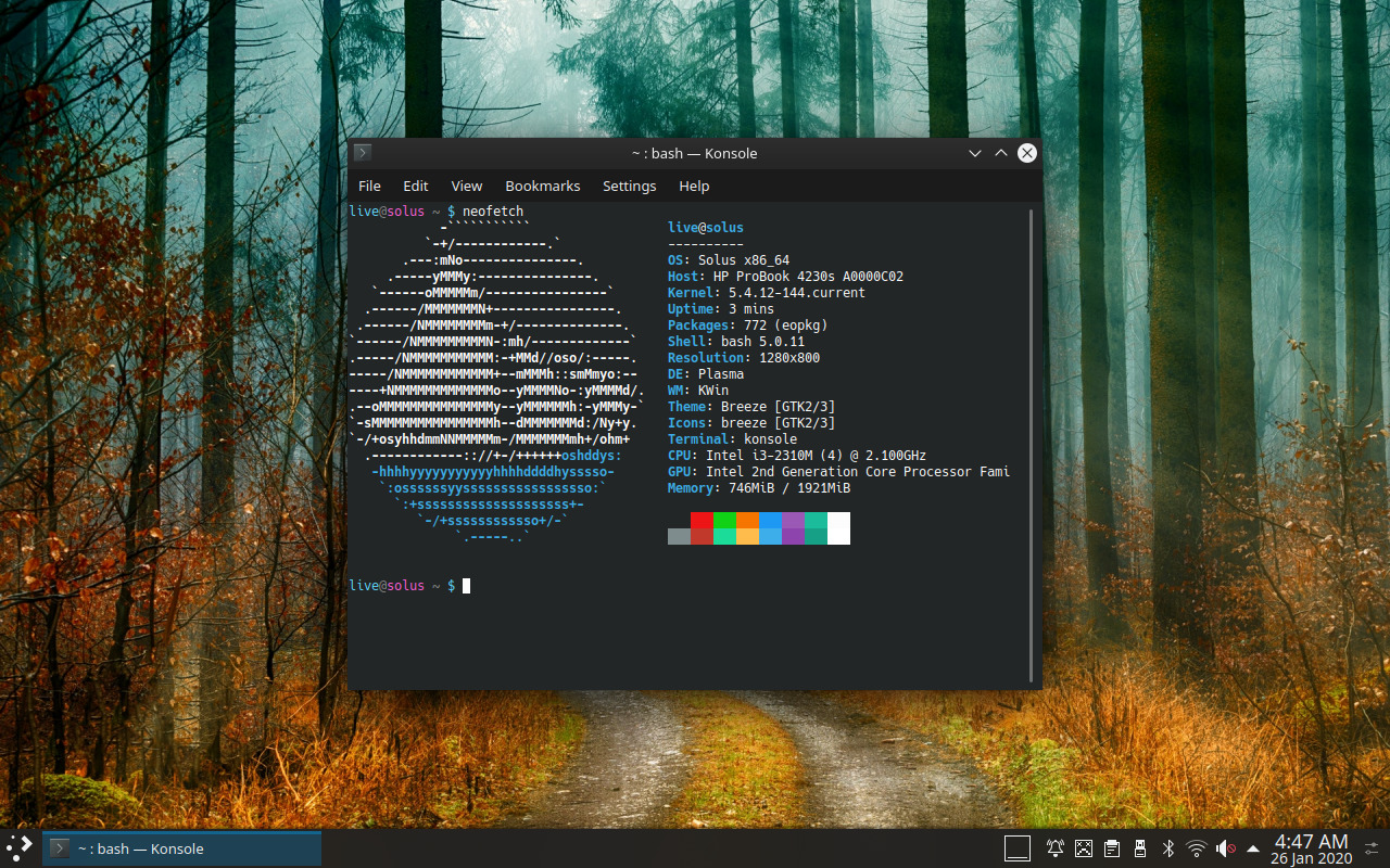 Solus 4.1 Fortitude Plasma Edition screenshots | OpenSourceFeed