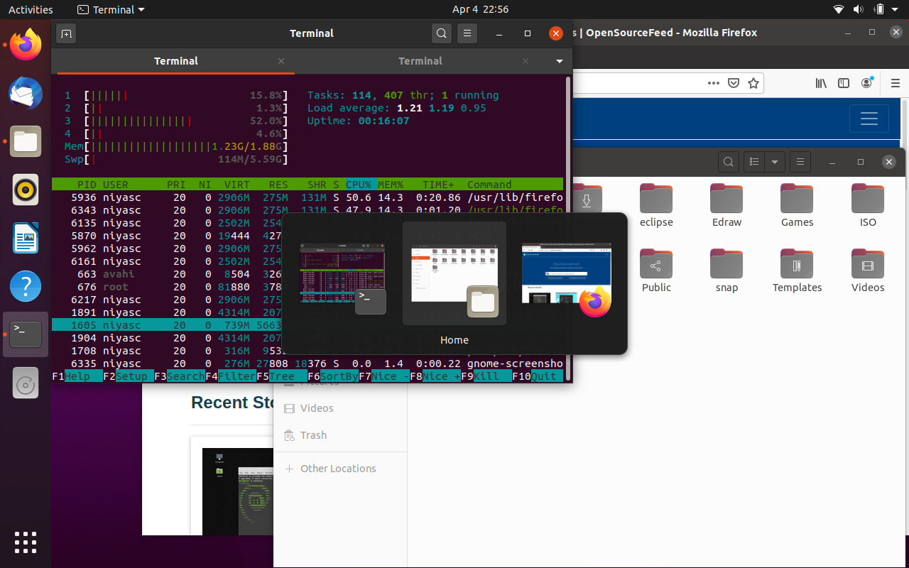 Ubuntu 20.04 release & screenshots | OpenSourceFeed
