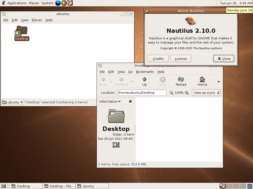 Ubuntu Classic Series: Ubuntu 5.04 - Hoary Hedgehog | OpenSourceFeed