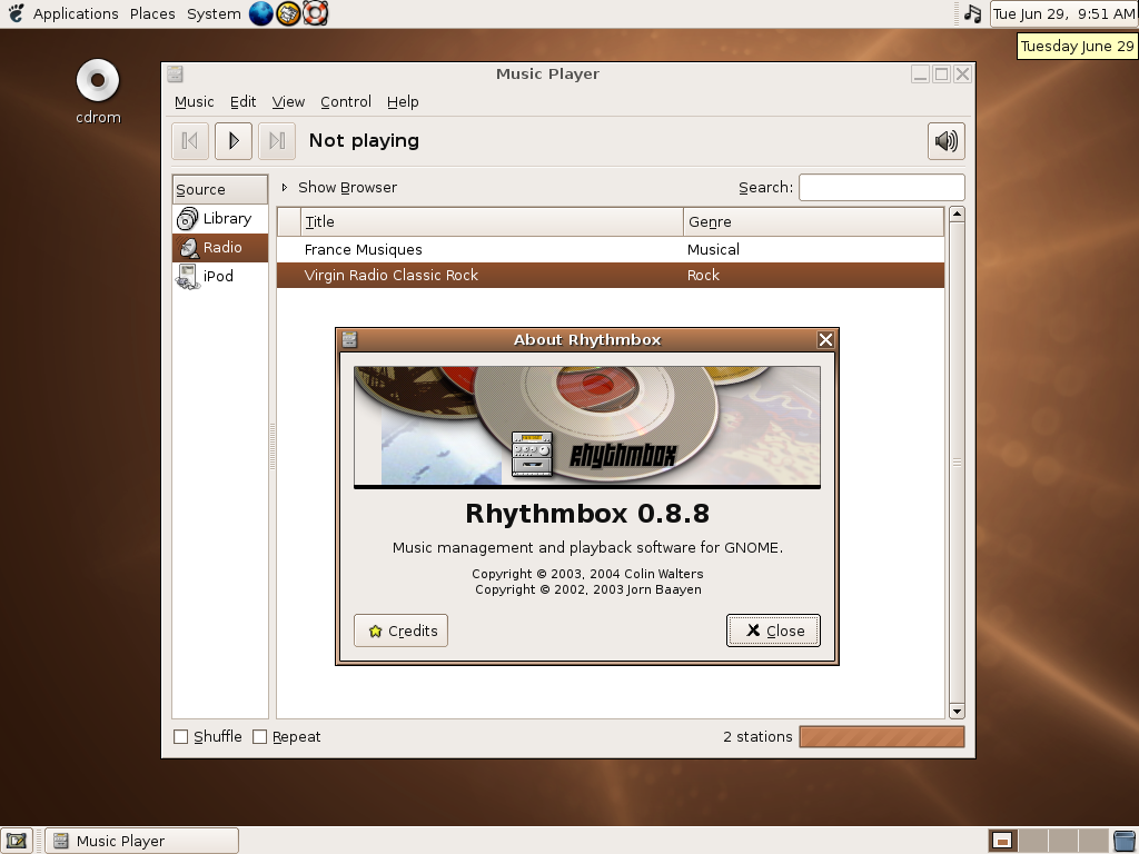 Ubuntu Classic Series: Ubuntu 5.04 - Hoary Hedgehog | OpenSourceFeed