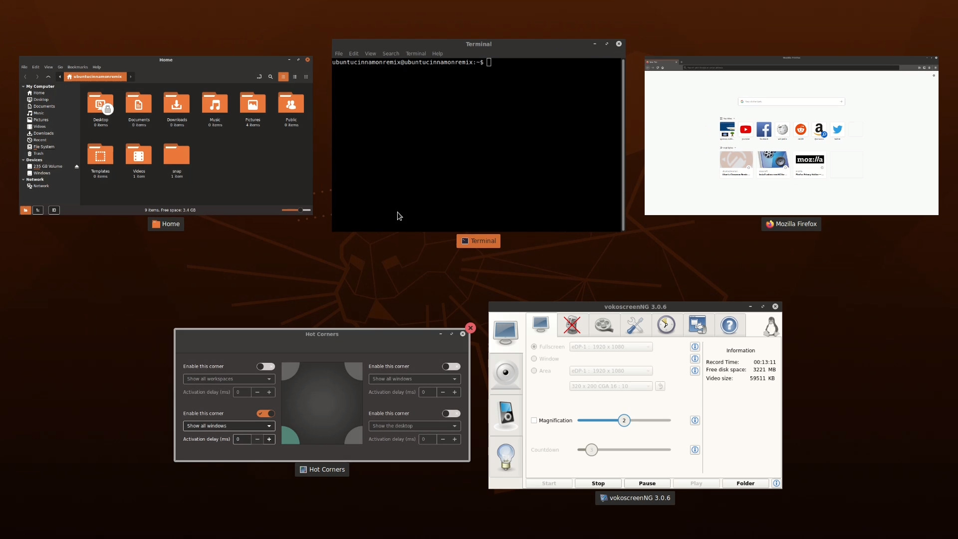 Ubuntu Cinnamon Remix 20.10 Groovy Gorilla released | OpenSourceFeed