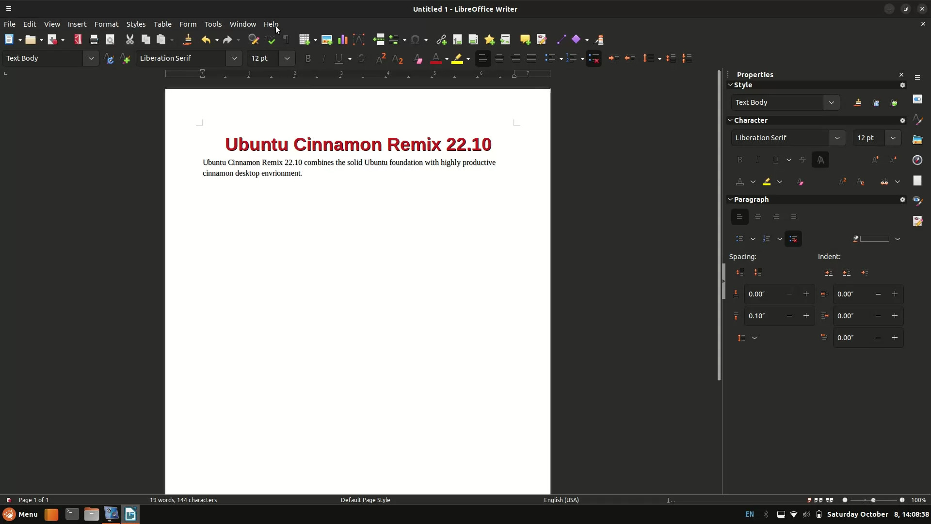 Ubuntu Cinnamon Remix 22.10 released | OpenSourceFeed