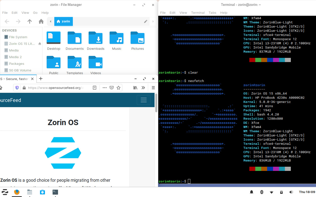 Zorin OS 15 Lite released with Ubuntu 18.04 Foundation & Xfce 4.14 ...