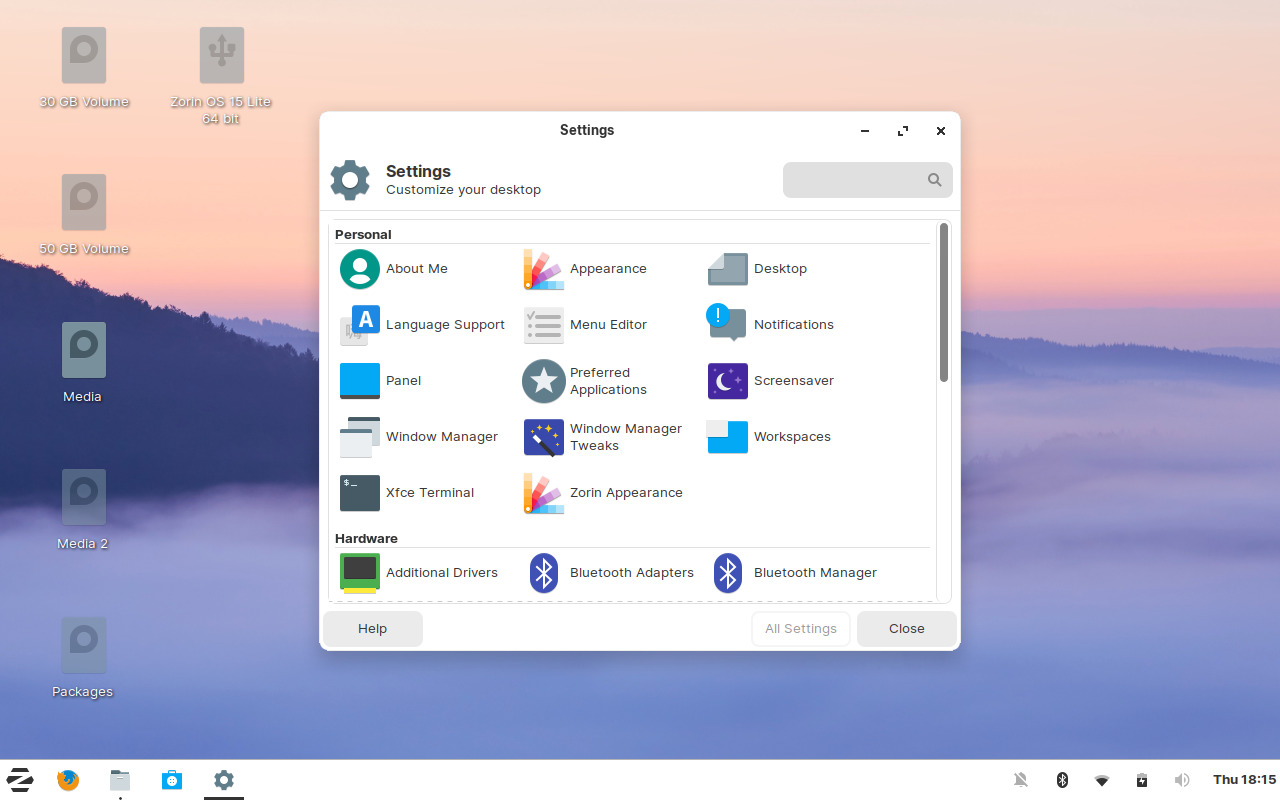 Zorin OS 15 Lite released with Ubuntu 18.04 Foundation & Xfce 4.14 ...