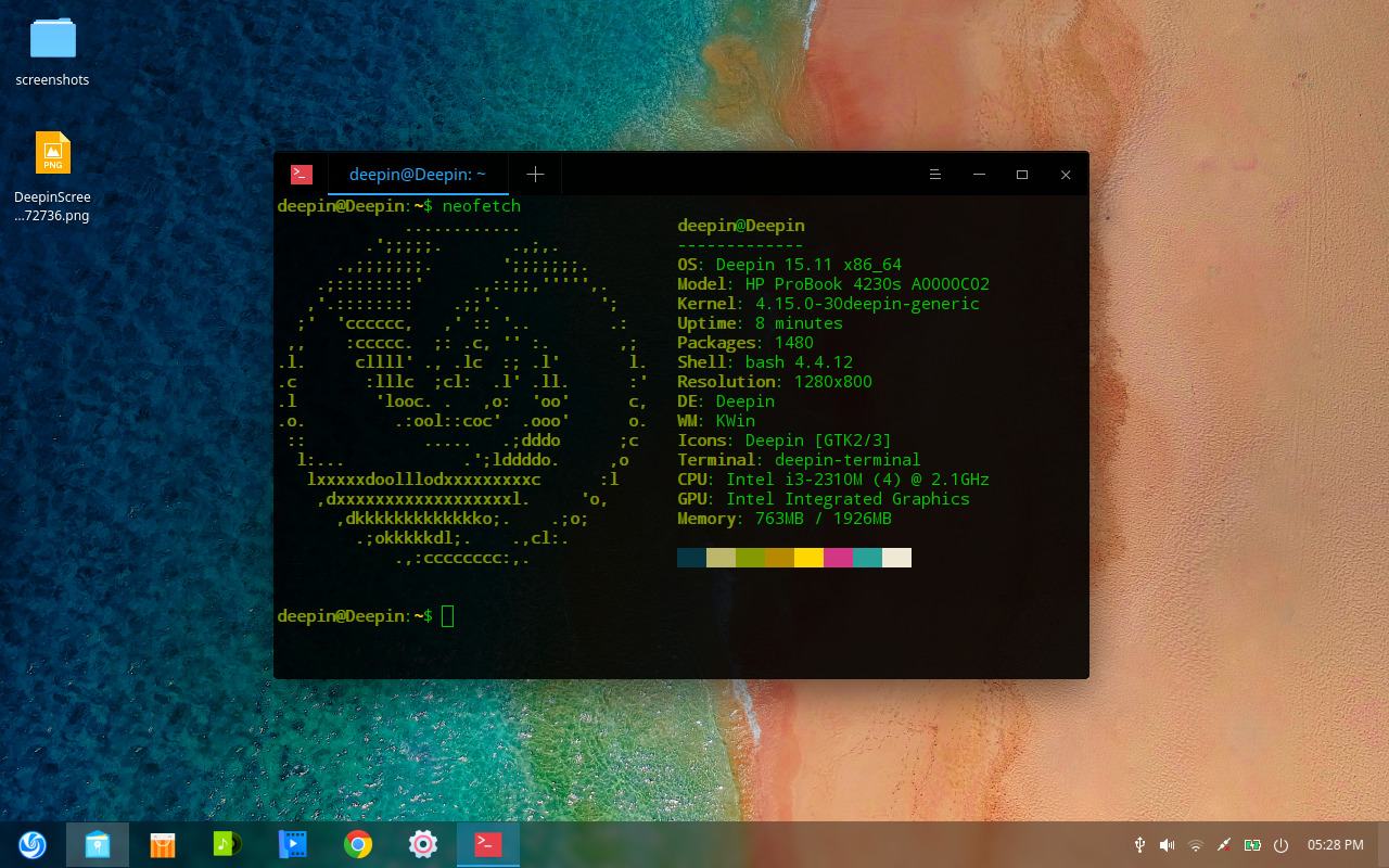 deepin 15.11 improves stability and user experience, see screenshots ...