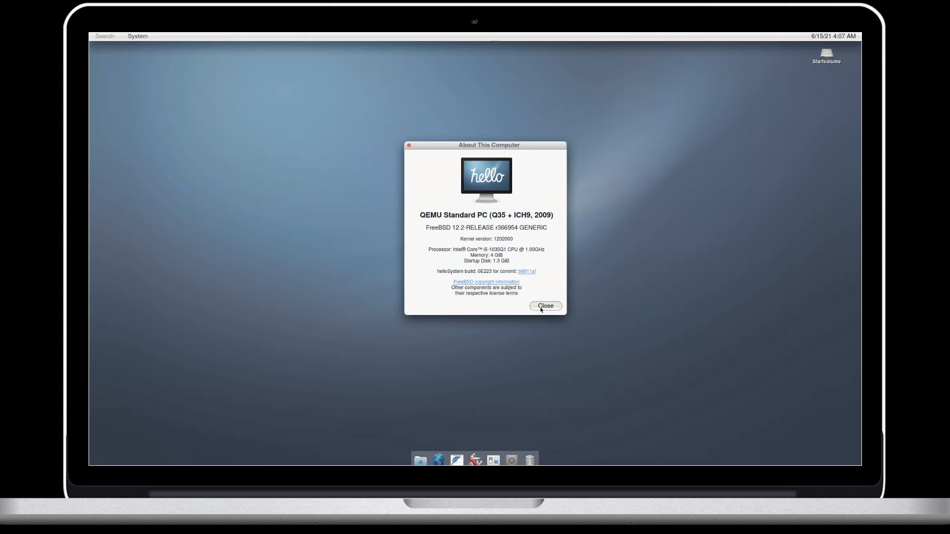 helloSystem 0.5 - screenshots of mac inspired helloSystem 0.5 ...