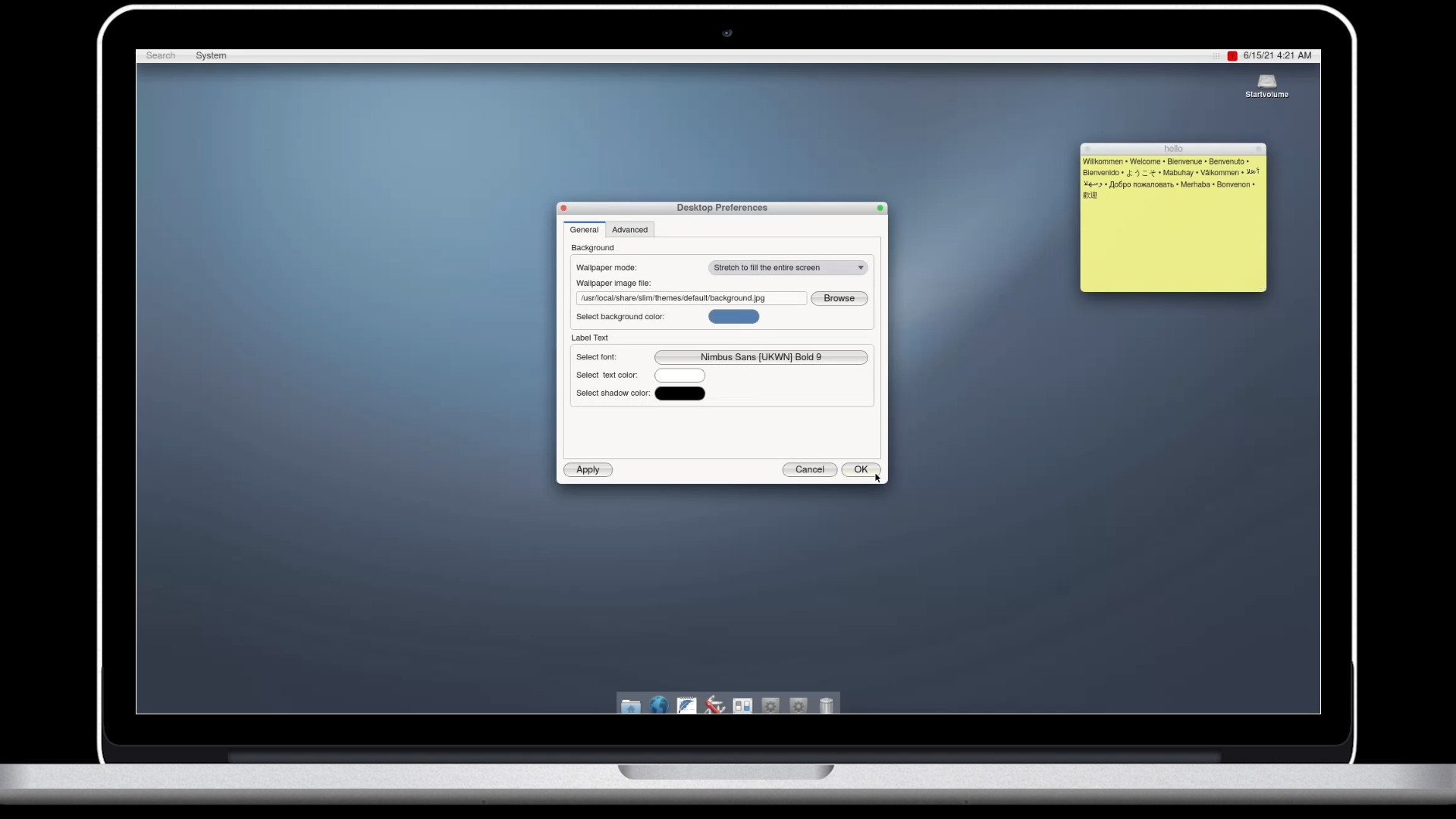 helloSystem 0.5 - screenshots of mac inspired helloSystem 0.5 ...